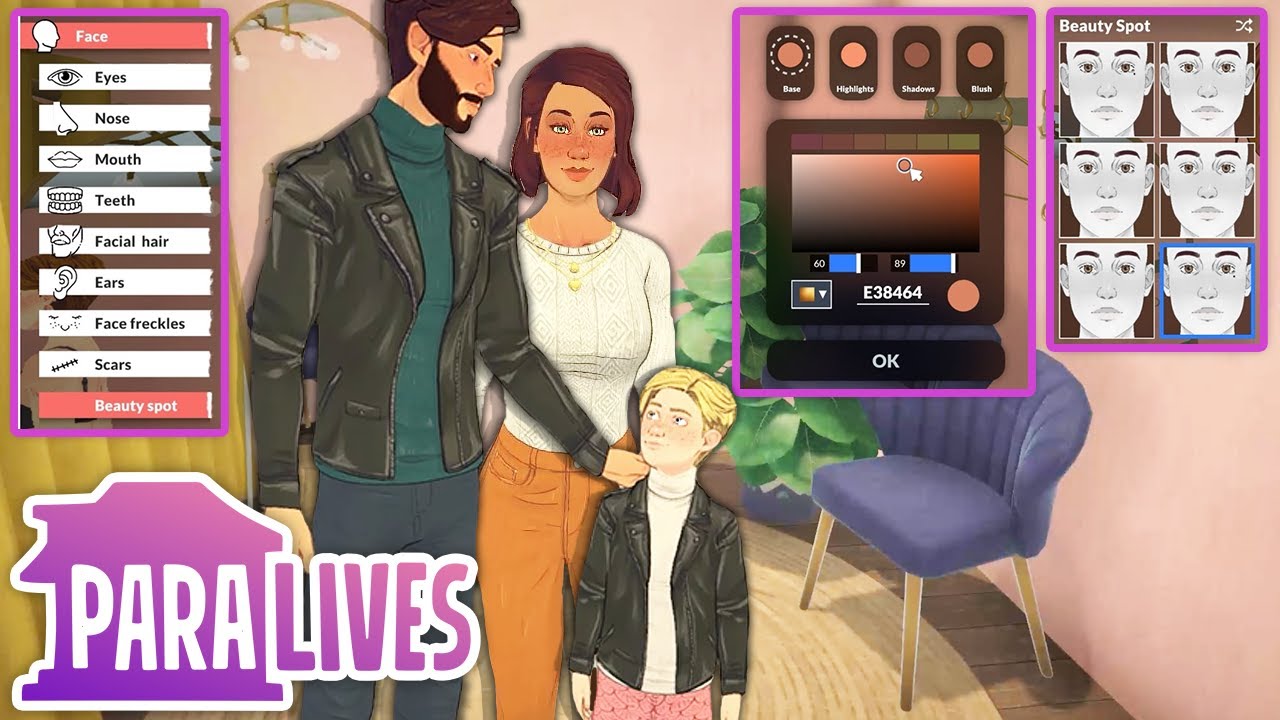 PARALIVES CHILDREN REVEAL!😭💗 + Height Slider, All Skintones, Tattoo ...