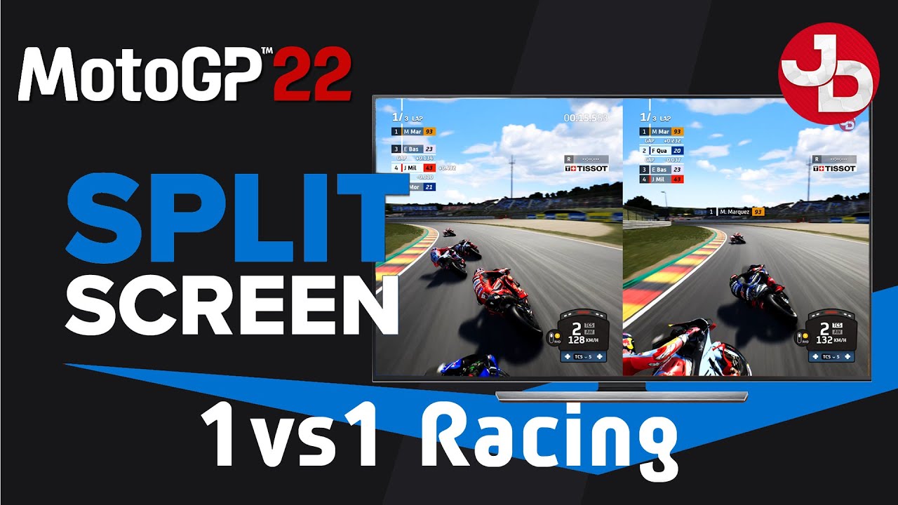 MotoGP 22 Split-Screen PC Gameplay - YouTube