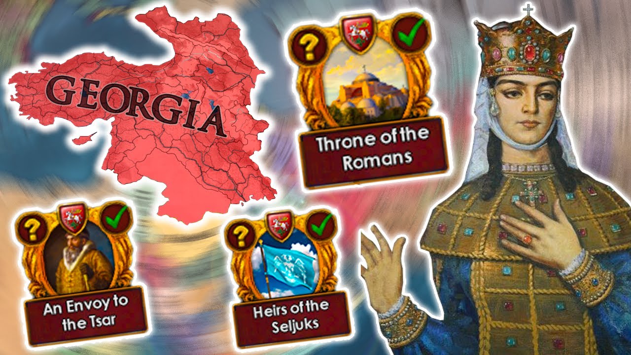 EU4 1.36 Georgia Guide - PU Muscovy and Become THE NEW BYZANTIUM - YouTube