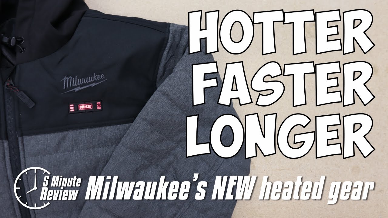 Worth an upgrade? - New Milwaukee Heated Jacket (M1052-21) - YouTube