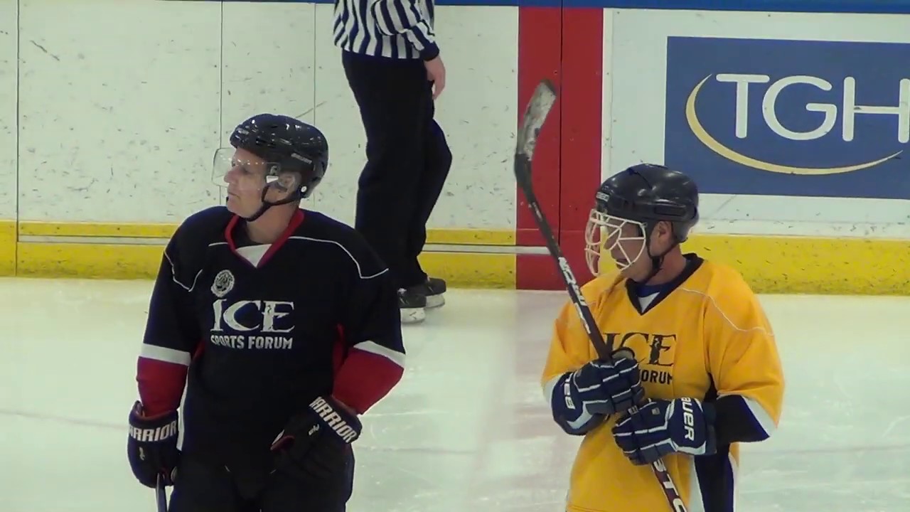 TGH Iceplex Over 50 Hockey Winter 2020 Week 3: Black Aces vs. Gold ...