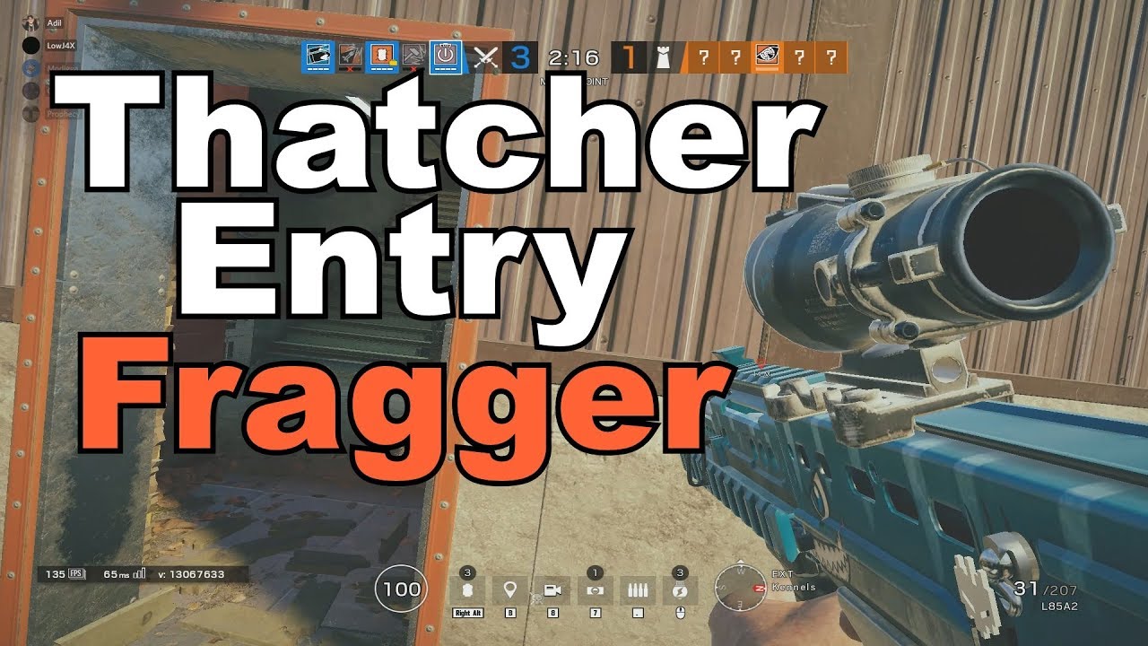 *Thatcher The Entry Fragger* (Rainbow Six Siege) - YouTube