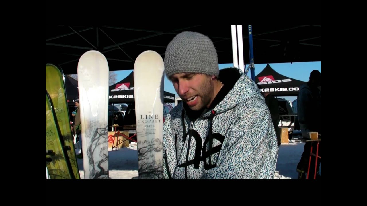 Sneak Preview 2011 Line Skis The Prophet Flite All Mountain Ski - YouTube