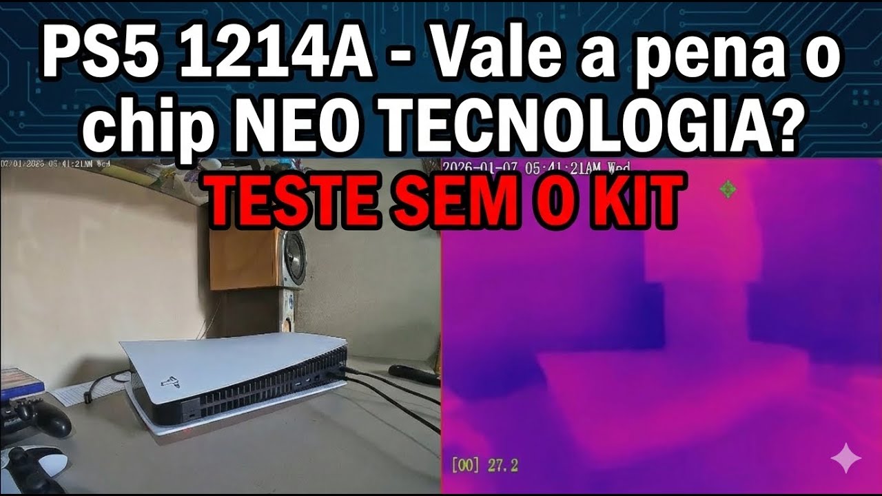 PS5 - Vale a pena o chip NEO TECNOLOGIA? TESTE SEM O KIT - YouTube