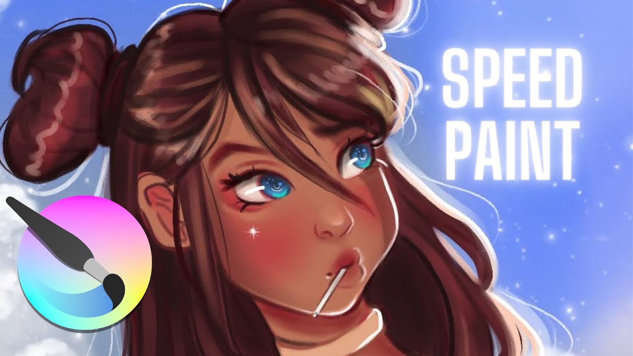 🦋SPEEDPAINT🦋\\USING KRITA - YouTube
