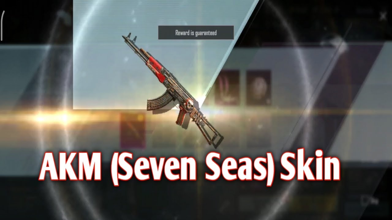Get Old AKM (Seven Seas) Skin | Old Mythic Outfits |Lucky Crate Opening ...