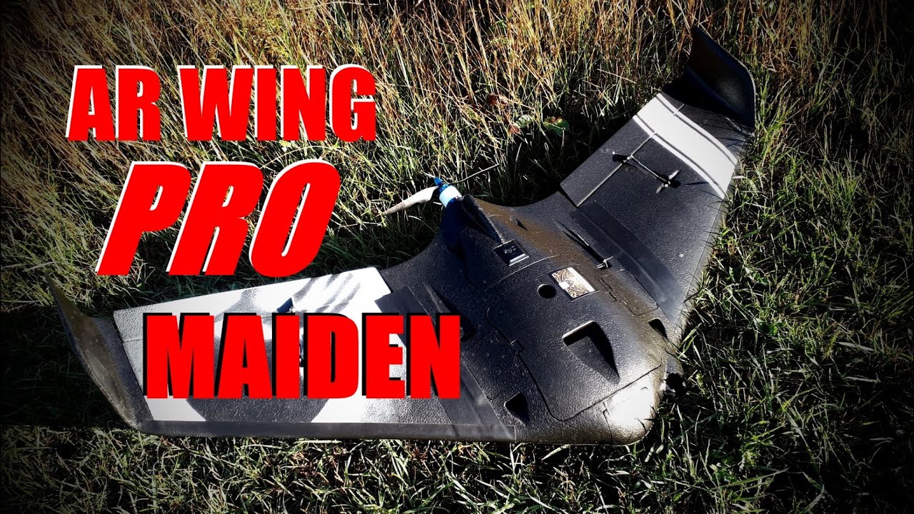 AR Wing Pro Build Overview and Maiden - YouTube