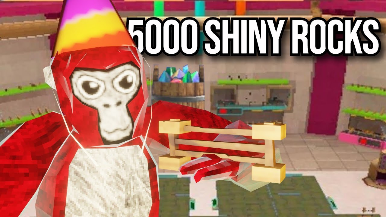 Build Monke Blocks, Get 5000 Shiny Rocks - YouTube