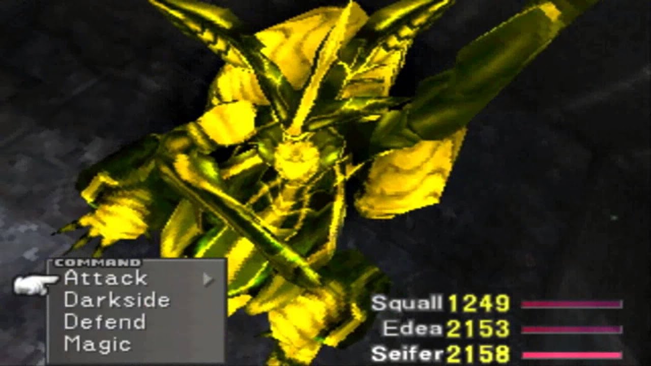 Final Fantasy VIII: Omega Weapon Trashed by Squall, Edea and Seifer ...