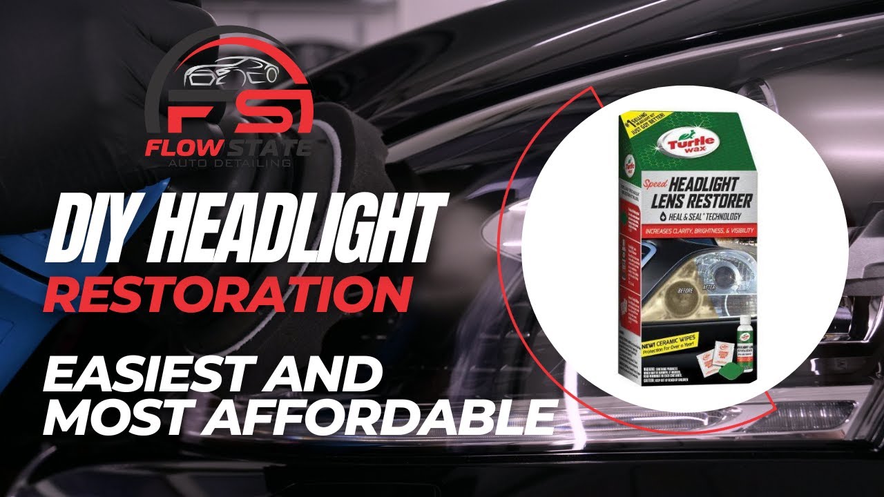 How to Restore Headlights in Under 5 Minutes | DIY Tutorial - YouTube
