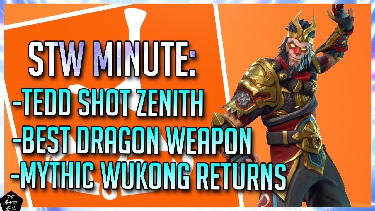 HOW TO GET SUBZERO ZENITH,WUKONG & BEST DRAGON WEAPONS! [FORTNITE STW ...