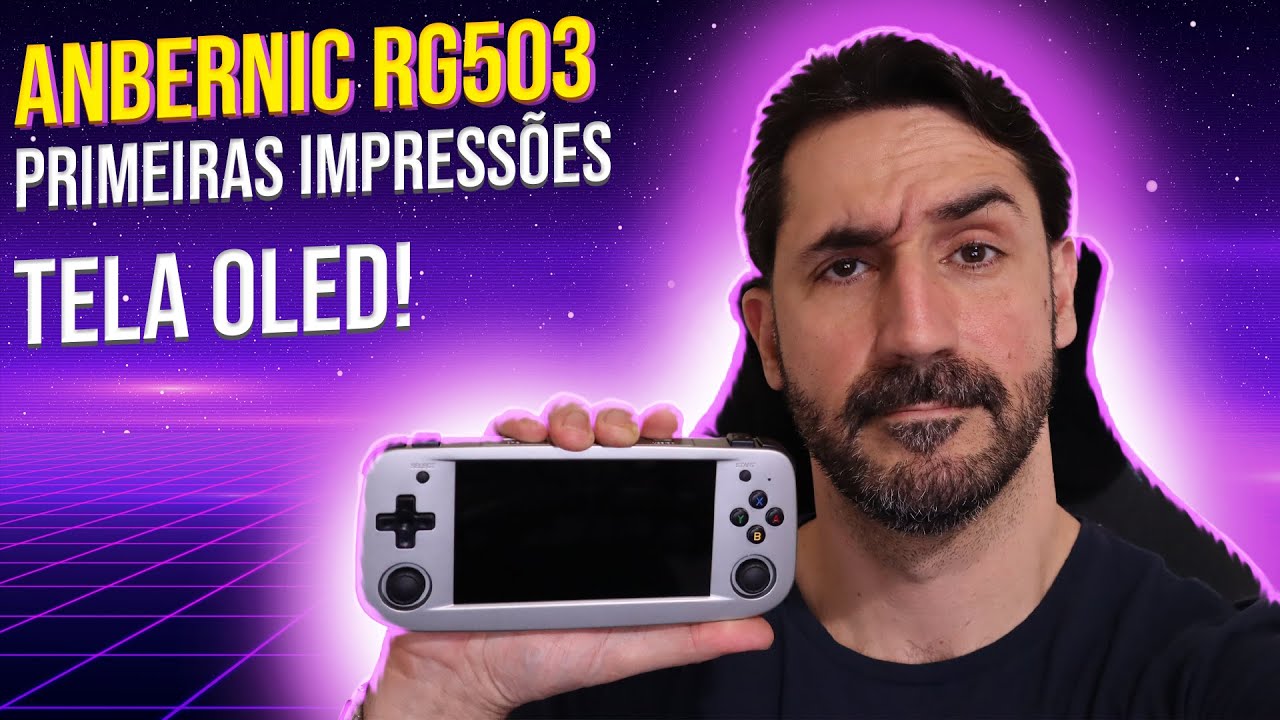Anbernic RG503: Primeiras Impressões! O Novo Console Portátil da ...