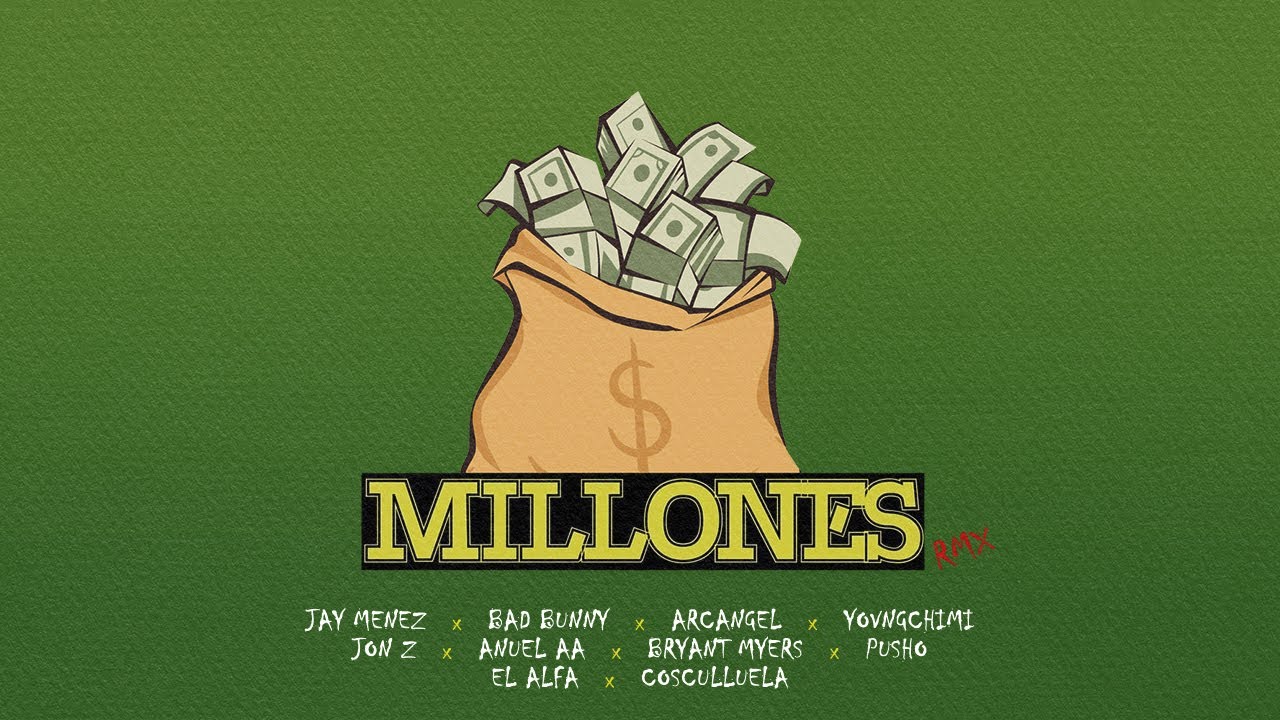 Arcangel - Millones (Remix) ft. Pusho, Anuel AA, YOVNGCHIMI, Jon Z, Bad ...