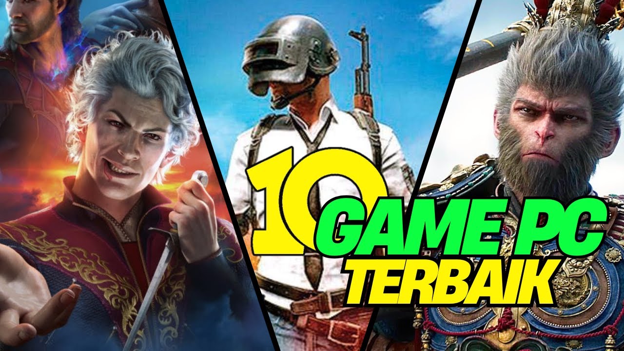 10 Game PC TerLaris Terbaik di Steam Sepanjang 2024 - YouTube