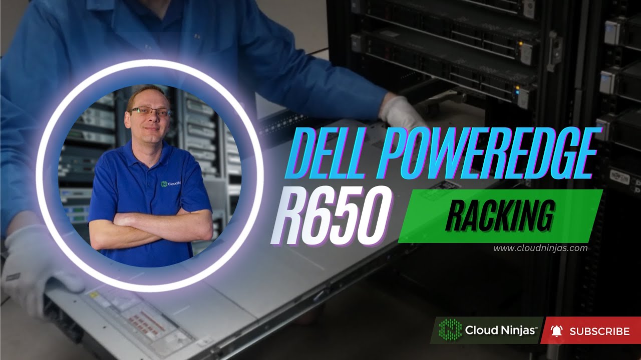 Dell PowerEdge R650 | How To Rack a Server | Server Racking | Sliding ...