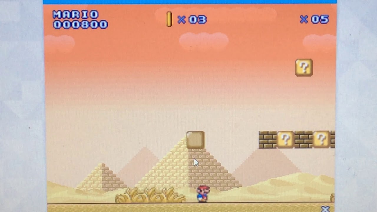 Super Mario Flash: Egyptian Edition - SMB 1-1 - YouTube