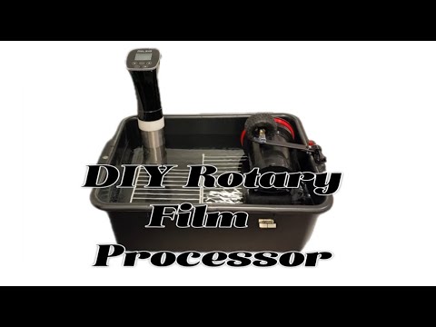 DIY rotary film processor - YouTube