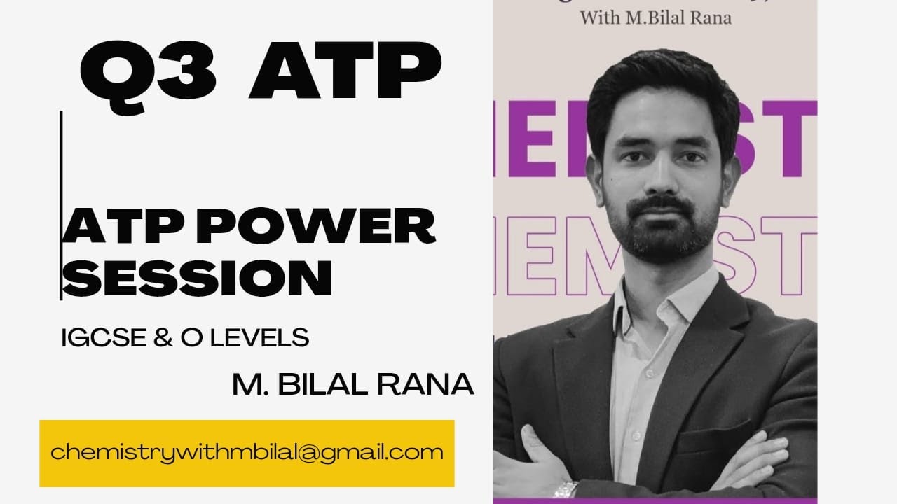 ATP Power Session | IGCSE/O Level Chemistry – Q3 Qualitative Analysis ...