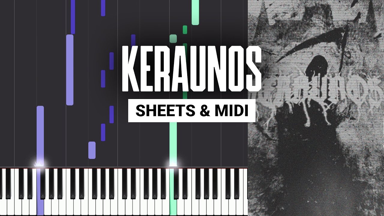Keraunos - PlayaPhonk - Piano Tutorial + MIDI - YouTube