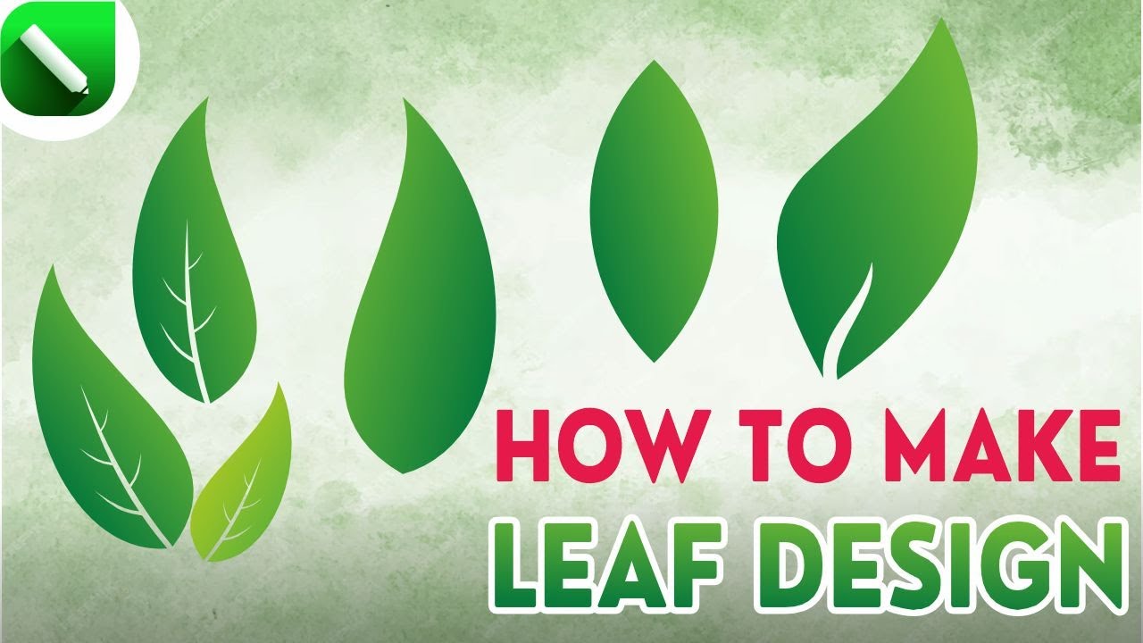How to Make Leaf Design in CorelDraw | Different Leaf Designs ...