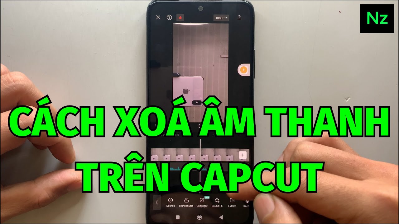 Cách xóa âm thanh trong video trên capcut - YouTube
