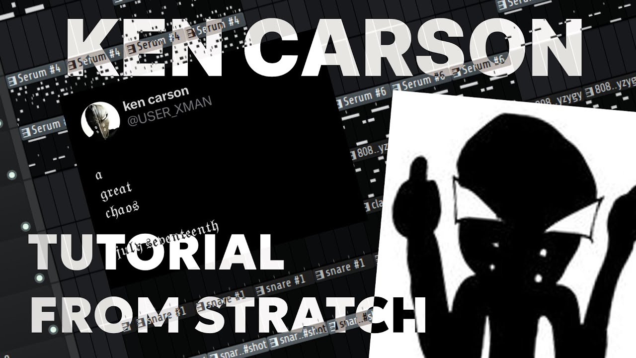 HOW TO MAKE HARD KEN CARSON TYPE BEAT FROM SCRATCH | FL 21 TUTORIAL ...