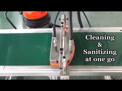 Steam Cleaner for Conveyor System (Short Introduction) - YouTube
