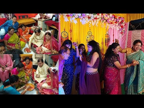 Bodhu-Boron & Boubhat || Bengali wedding rituals || bangla vlog - YouTube
