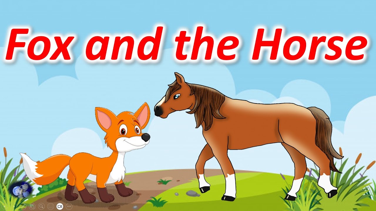 Fox and the Horse | Kids Short Story | Moral story | Panchatantra story ...