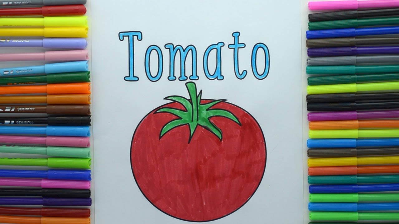 Learning Colors With Vegetables - Tomato - YouTube