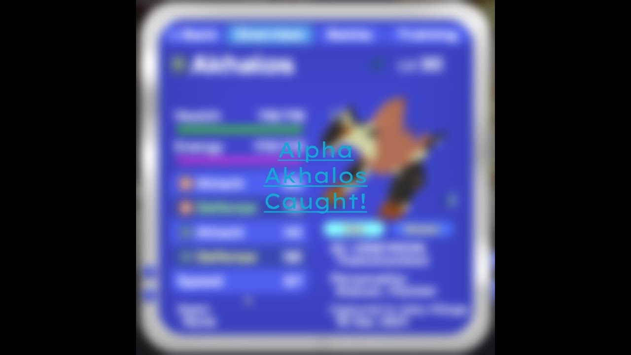 Catching an *ALPHA GLEAMING* Akhalos in Loomian Legacy (Roblox) - YouTube