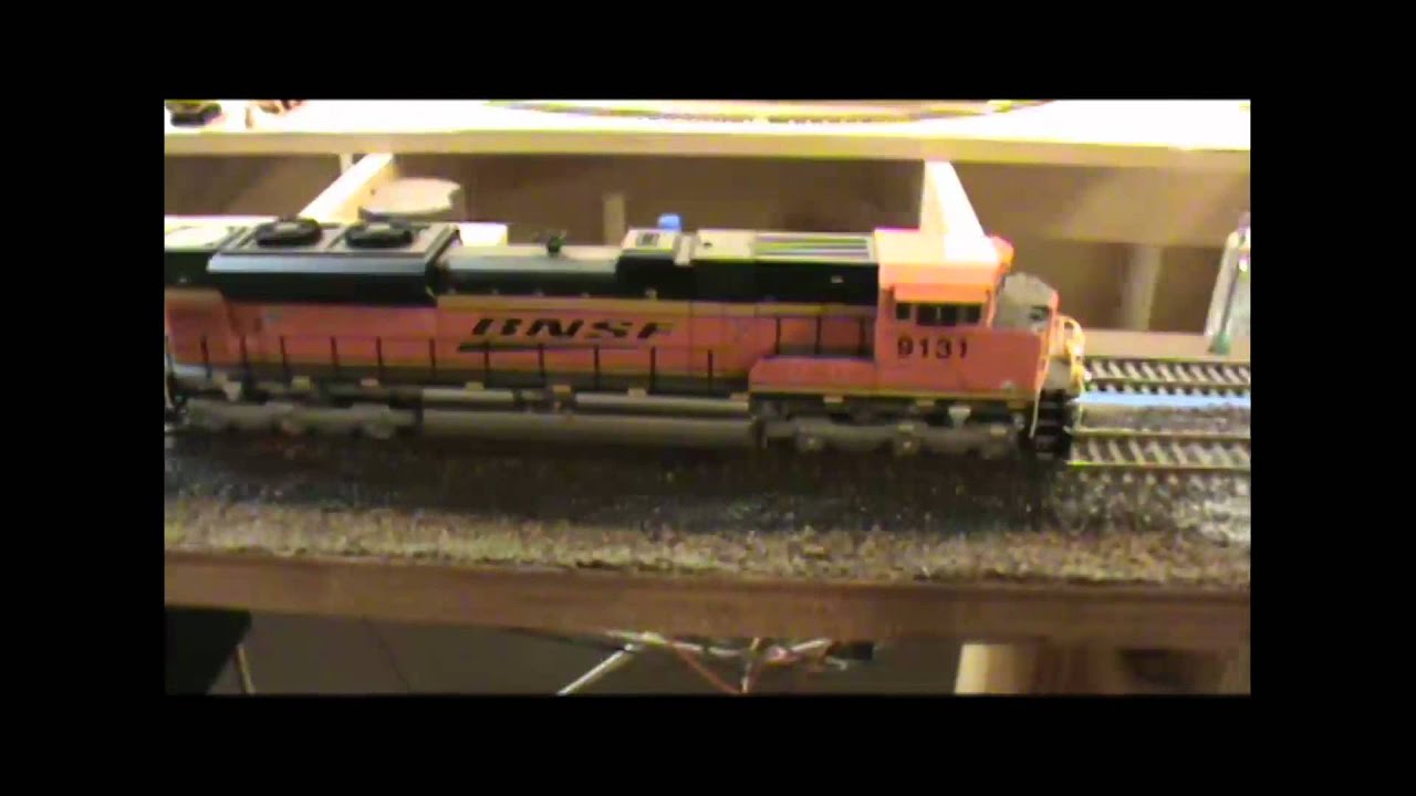 Athearn SD70Ace Sound and LED Upgrade - YouTube