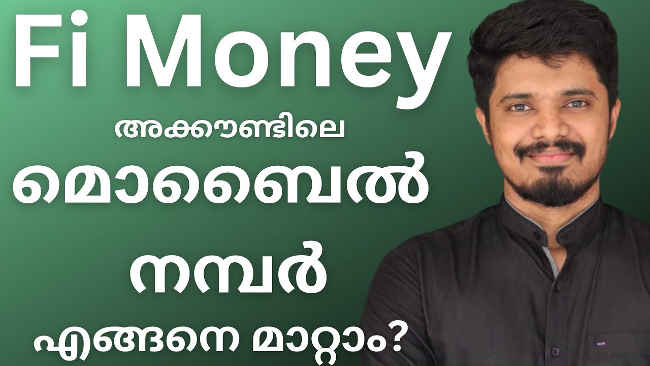 How to Update Fi Money Account Registered Mobile Number Online - YouTube