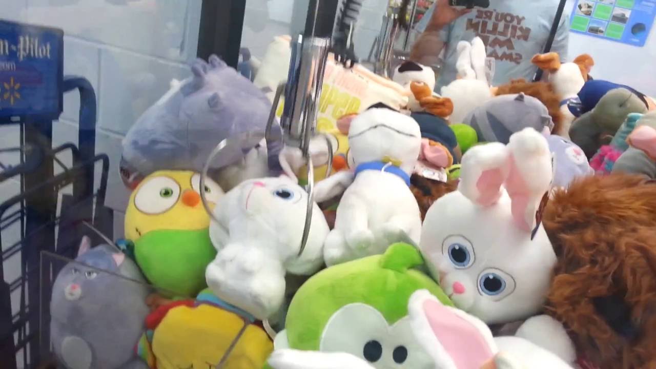 A SECRET LIFE OF PETS SHAKE - Claw Machine Winning Skill Crane Grabber ...