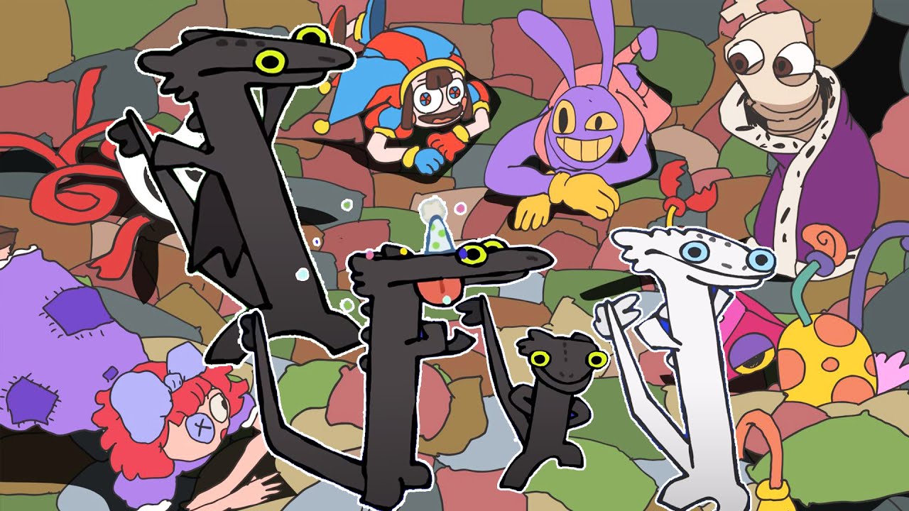 Toothless Dancing Meme meet TADC & Smiling Critters - YouTube