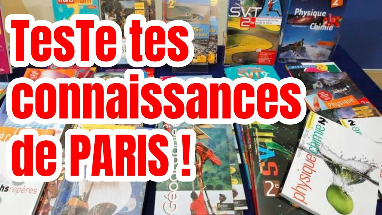 QUIZ La capitale de la France PARIS. Teste tes connaissances de la ...