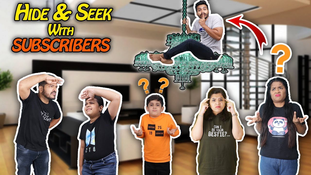 Extreme Hide And Seek Challenge KIDS VS ADULTS | Hungry Birds - YouTube