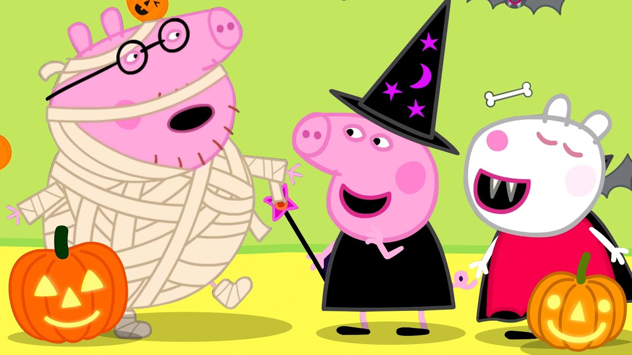 Peppa Pig's Spooky Halloween Dress Up Party! 🐷 🎃 Playtime With Peppa ...