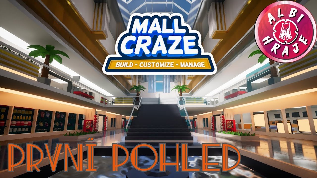 Mall Craze CZ PRVNÍ POHLED - Provozujte své obchodní centrum - YouTube