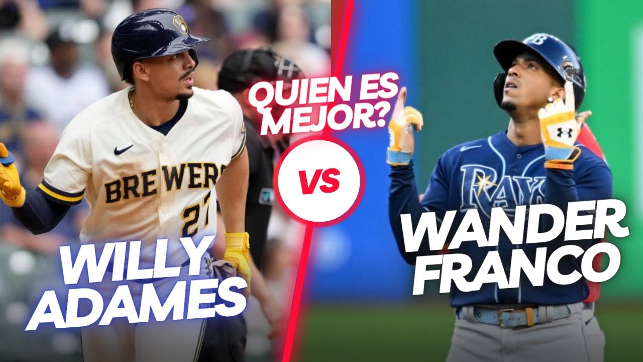 Wander Franco Vs Willy Adames/ Quien Es Mejor highlights - YouTube