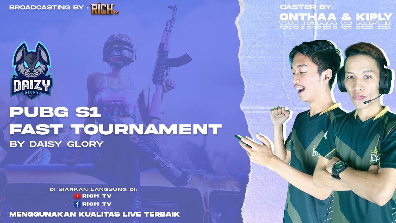 [LIVE] FAST TOURNAMENT BY DAIZY SEASON 1~ !!! 100 VIEWERS ADA GIVEAWAY ...