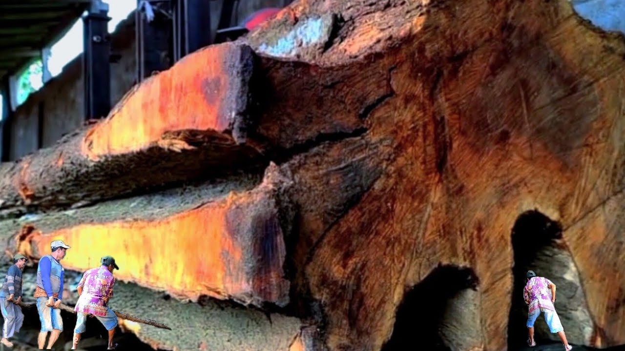 damn wood...hell stone wood destroys everything in the sawmill - YouTube