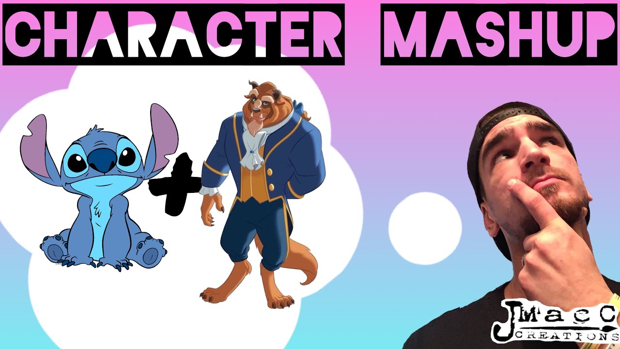 Character Mashup- Stitch and Beast - YouTube