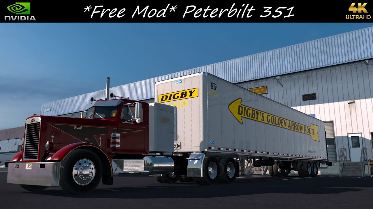 *Free Mod* Peterbilt 351 Hauling Cleaning Supplies Portland to The ...