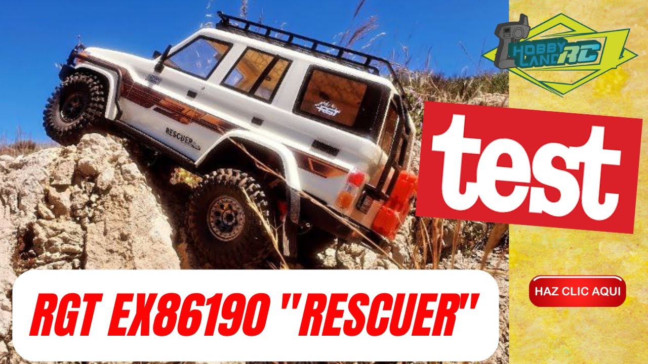 🏔RGT EX86190 RESCUER🏔 TEST español - YouTube