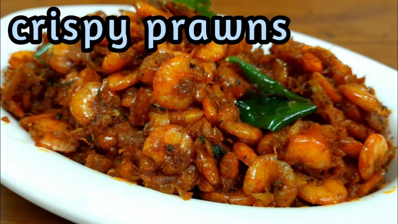Crispy prawns recipe || Prawns recipe || Jhinga fry || royyalu wepudi ...