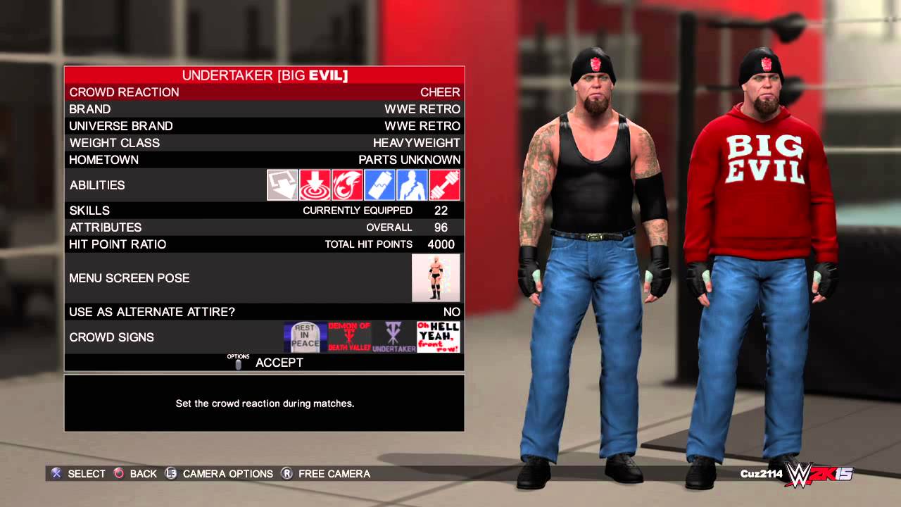 Undertaker Big Evil Caw