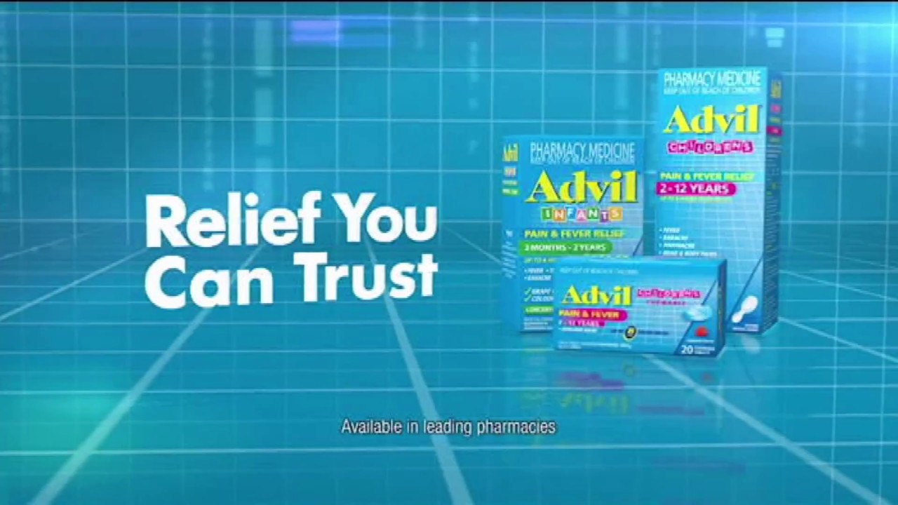 Advil for Children & Infants TV Commercial 2017 - YouTube
