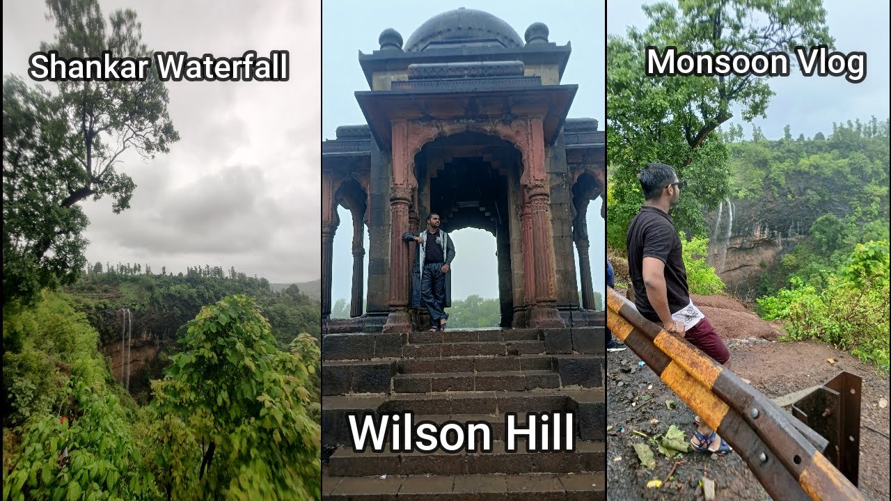 Wilson Hill || Shankar Waterfall || Monsoon Bike Ride || Dharampur Vlog ...