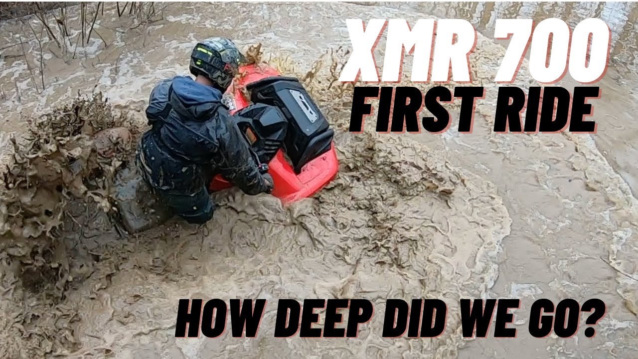 XMR 700 first ride. Did we go to deep? How did we like it? - YouTube
